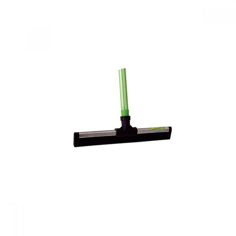 Rodo 40cm Inox com Cabo de Madeira